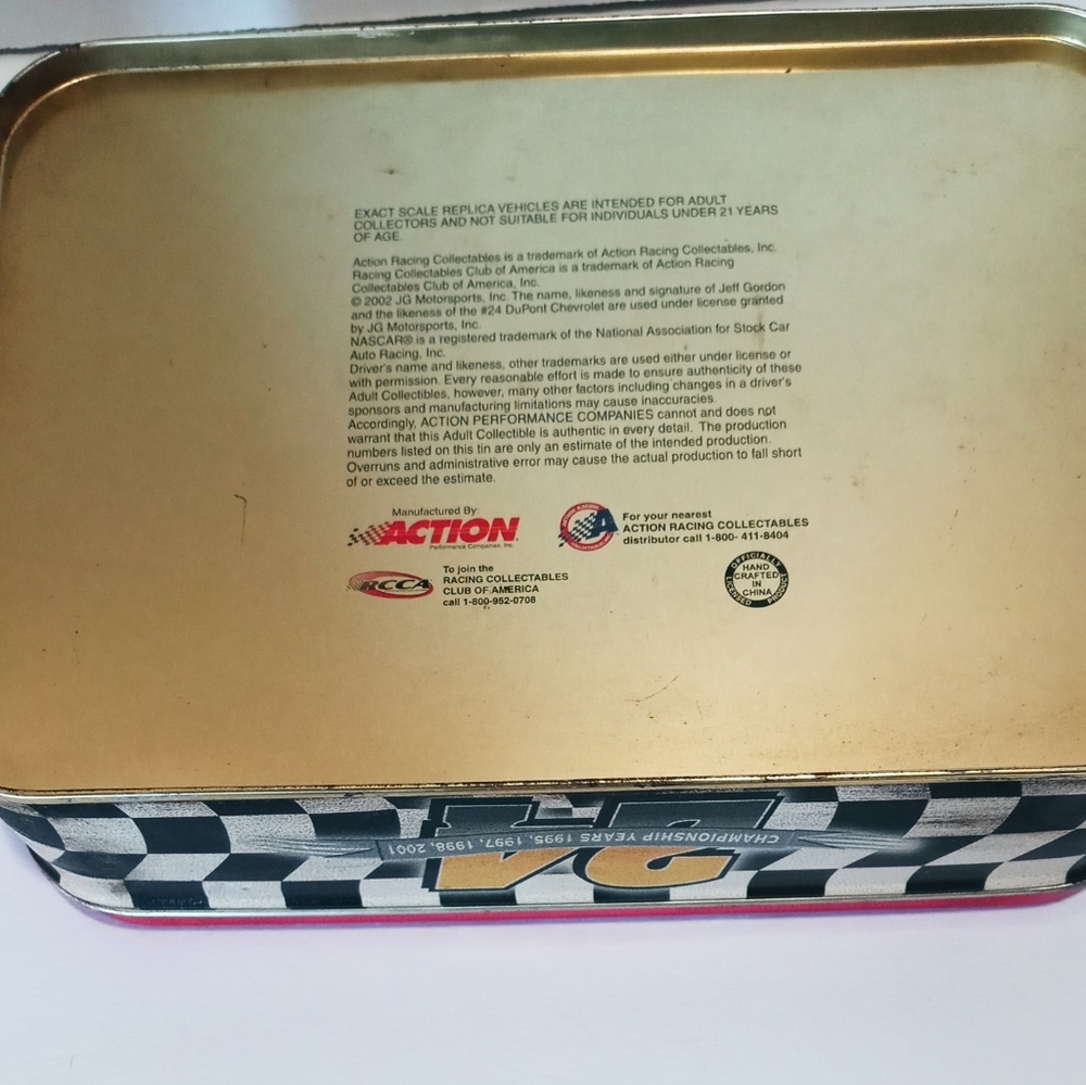 2002 Jg Motorsports #24 Dupont Chevrolet Jeff Gordon - Gem